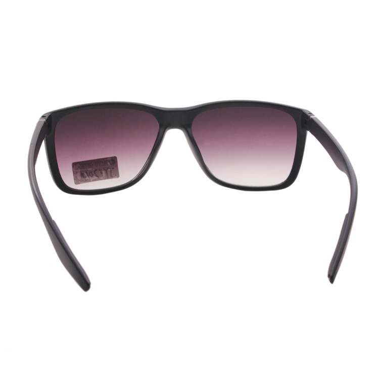 High Quality Uv400 Polarized Mirror Lens Black Unisex Plastic Sunglasses Jiayu